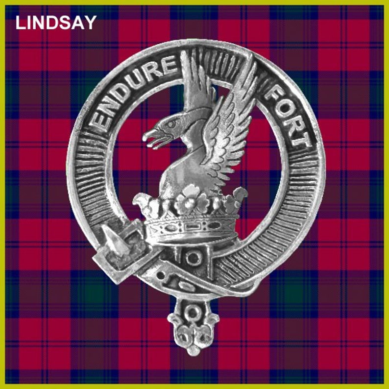 Lindsay Clan Crest Scottish Cap Badge CB02 - Etsy