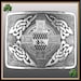 Garrett Irish Coat of Arms Interlace Kilt Buckle - Etsy