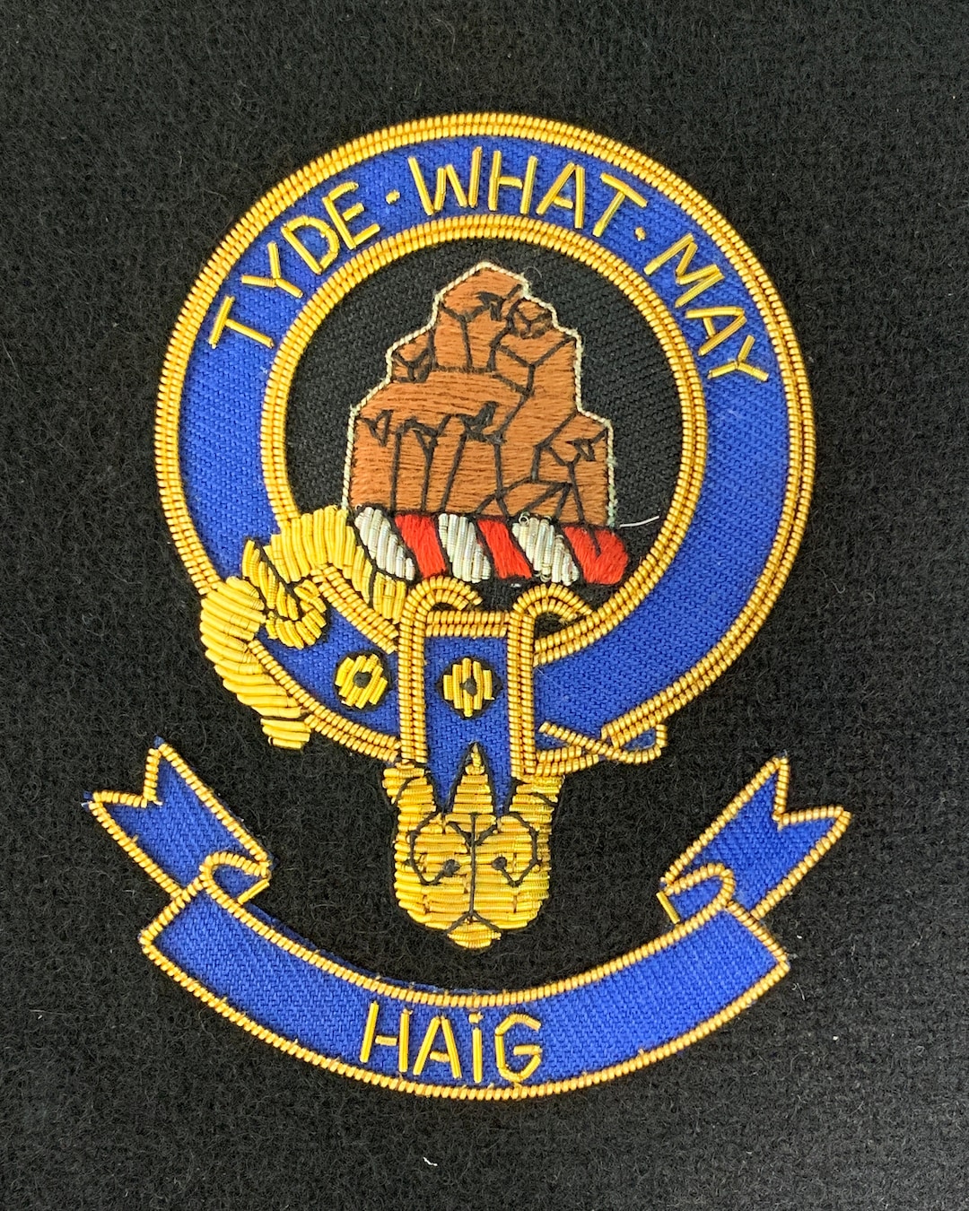 Haig Scottish Clan Embroidered Crest - Etsy