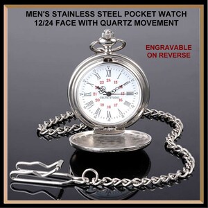 Leask Scottish Clan Crest Pocket Watch - Etsy