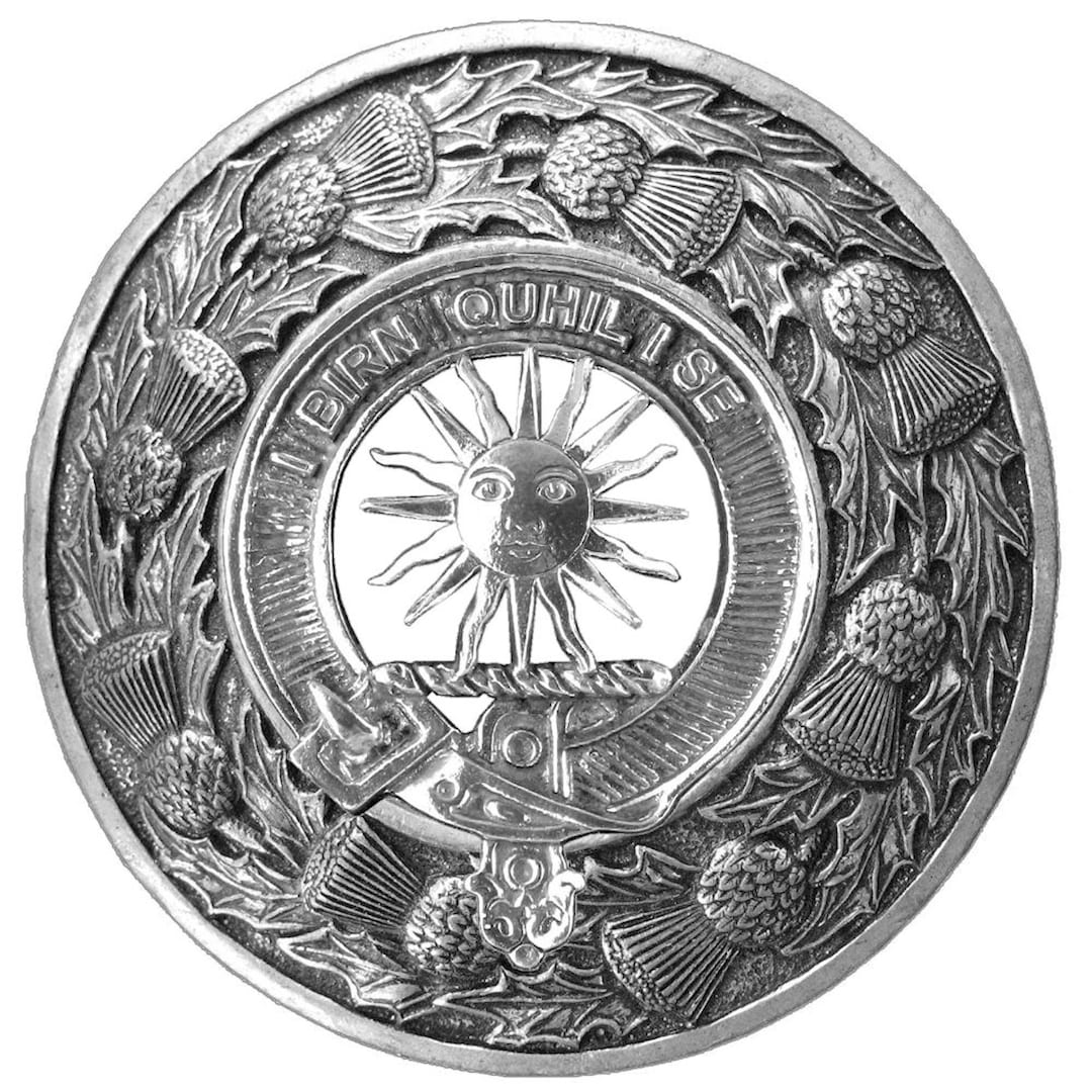 Macleod (lewis) Clan Badge Scottish Plaid Brooch - Etsy