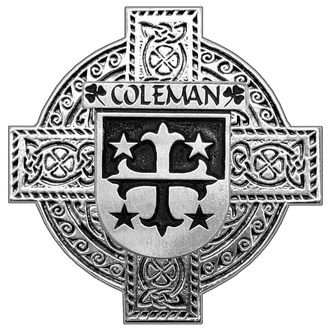 Coleman Irish Coat of Arms Regular Buckle - Etsy