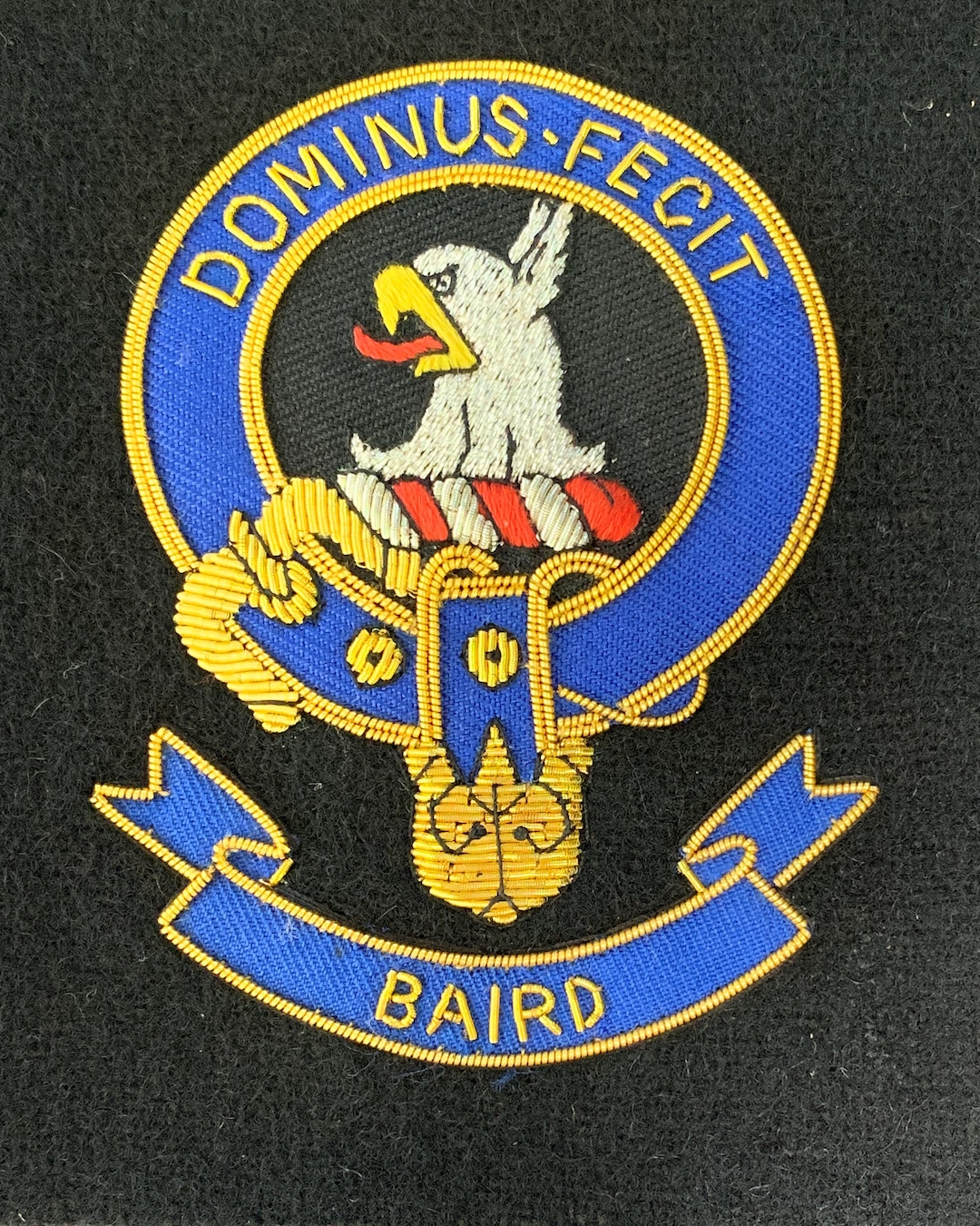 Baird Scottish Clan Embroidered Crest - Etsy