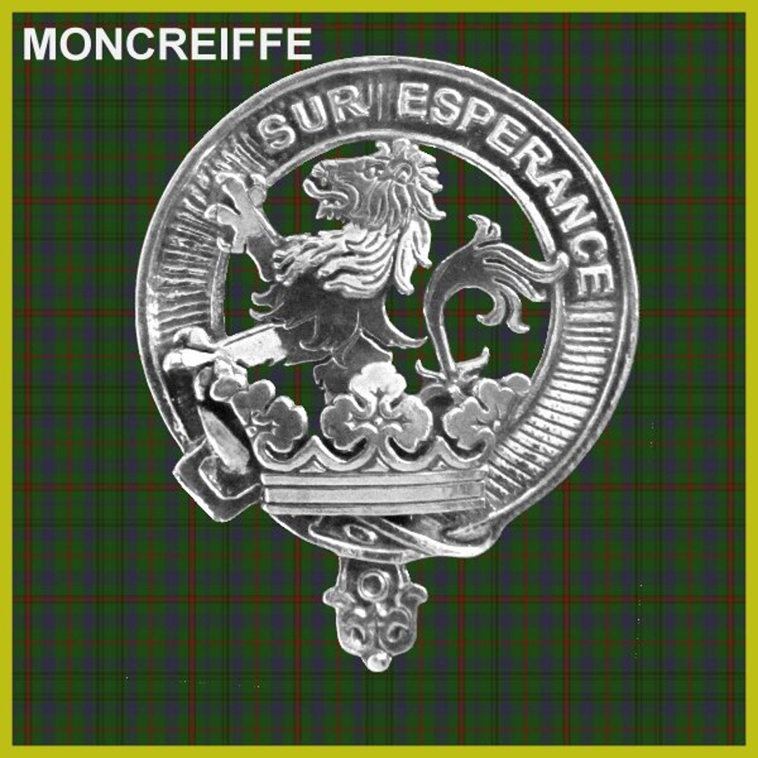 Moncreiffe Clan Crest Scottish Cap Badge CB02 - Etsy