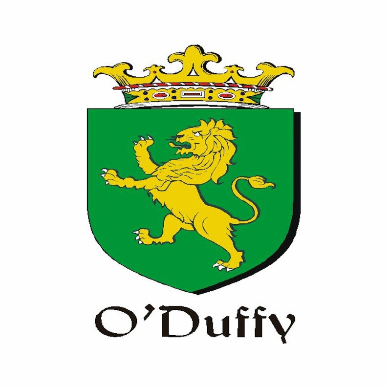 Duffy Irish Coat of Arms Regular Buckle - Etsy