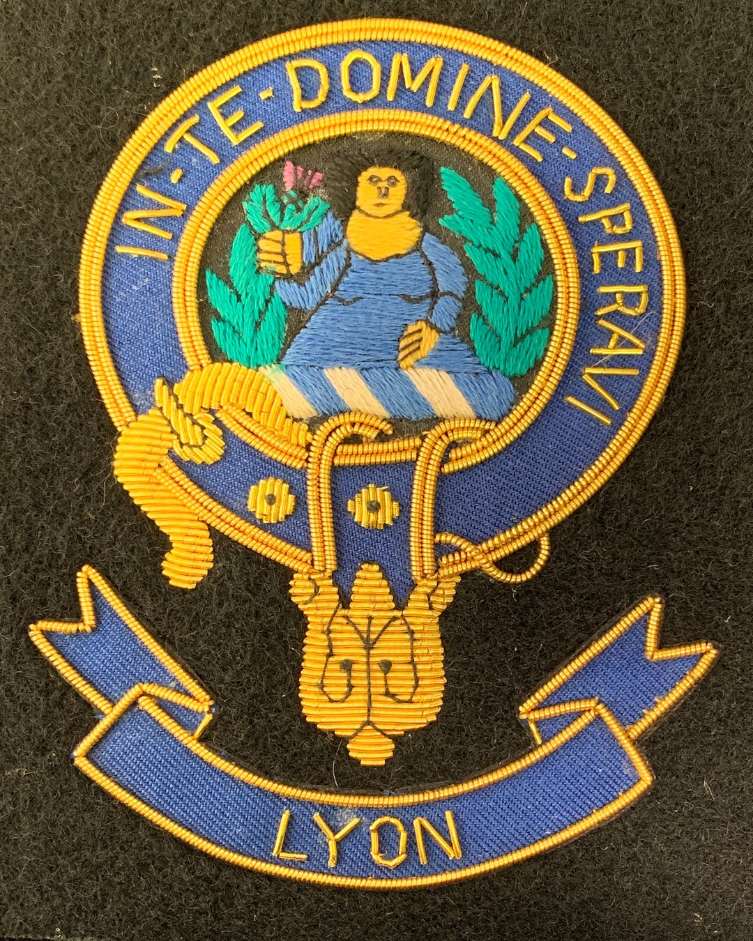 Lyon Scottish Clan Embroidered Crest - Etsy