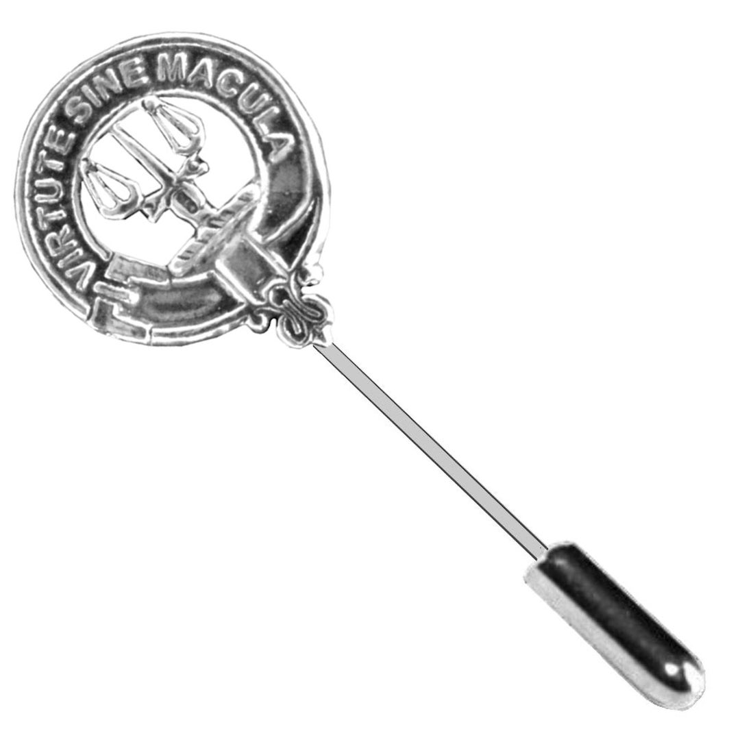 Russell Clan Crest Stick or Cravat Pin, Sterling Silver - Etsy