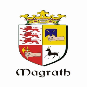 Mcgrath Irish Coat of Arms Regular Buckle - Etsy