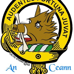 Mackinnon Clan Crest Scottish Cap Badge CB02 - Etsy