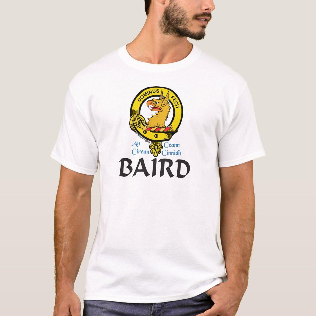 Baird Scottish Clan Crest Full T-shirt, Family Crest Shirt - Etsy