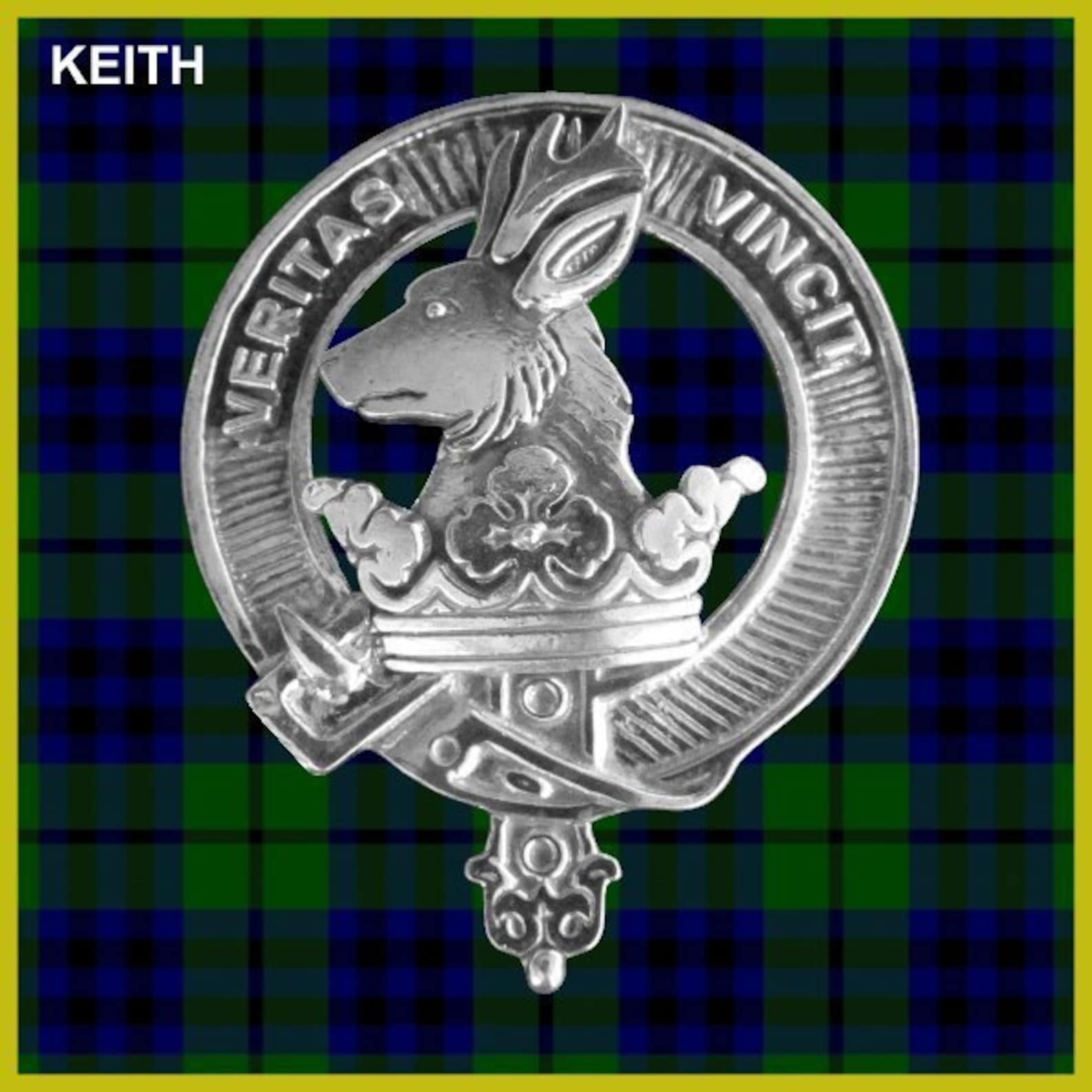 Keith Clan Crest Scottish Cap Badge CB02 - Etsy