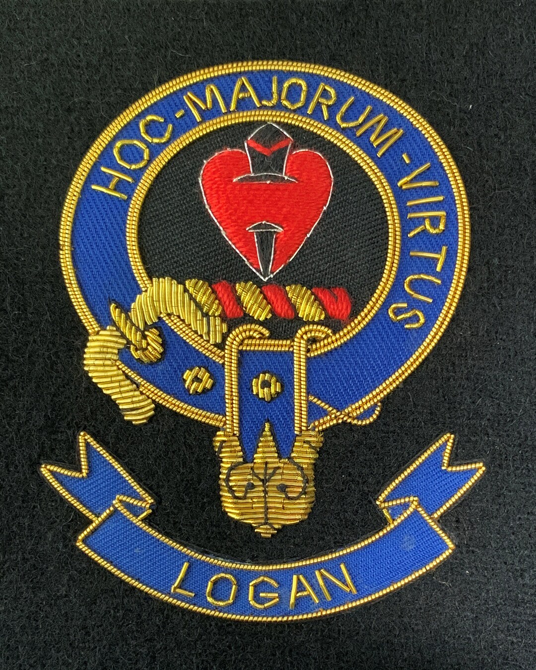 Logan Scottish Clan Embroidered Crest - Etsy