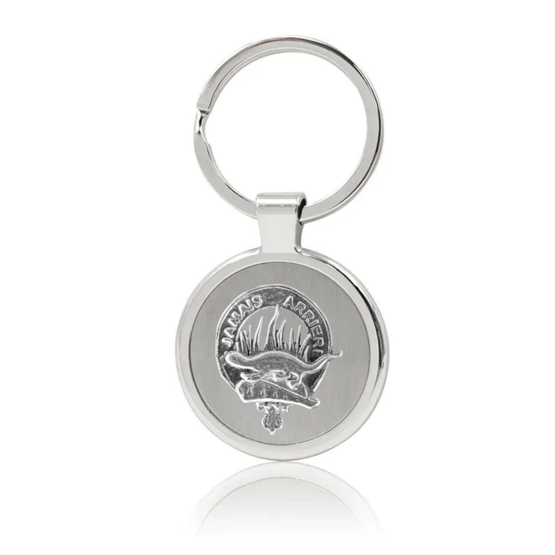 Douglas Clan Crest Stainless Steel Key Ring - Etsy