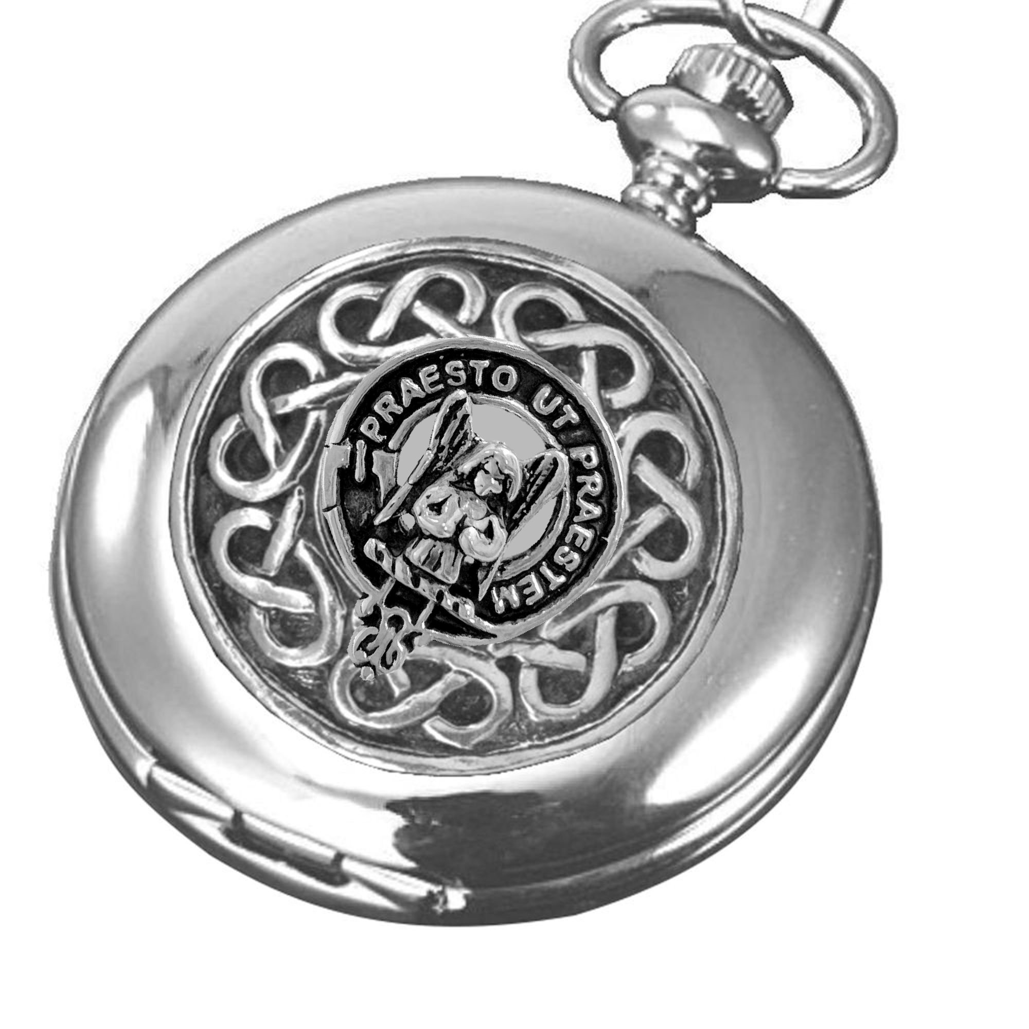 Preston Scottish Clan Crest Pocket Watch - Etsy
