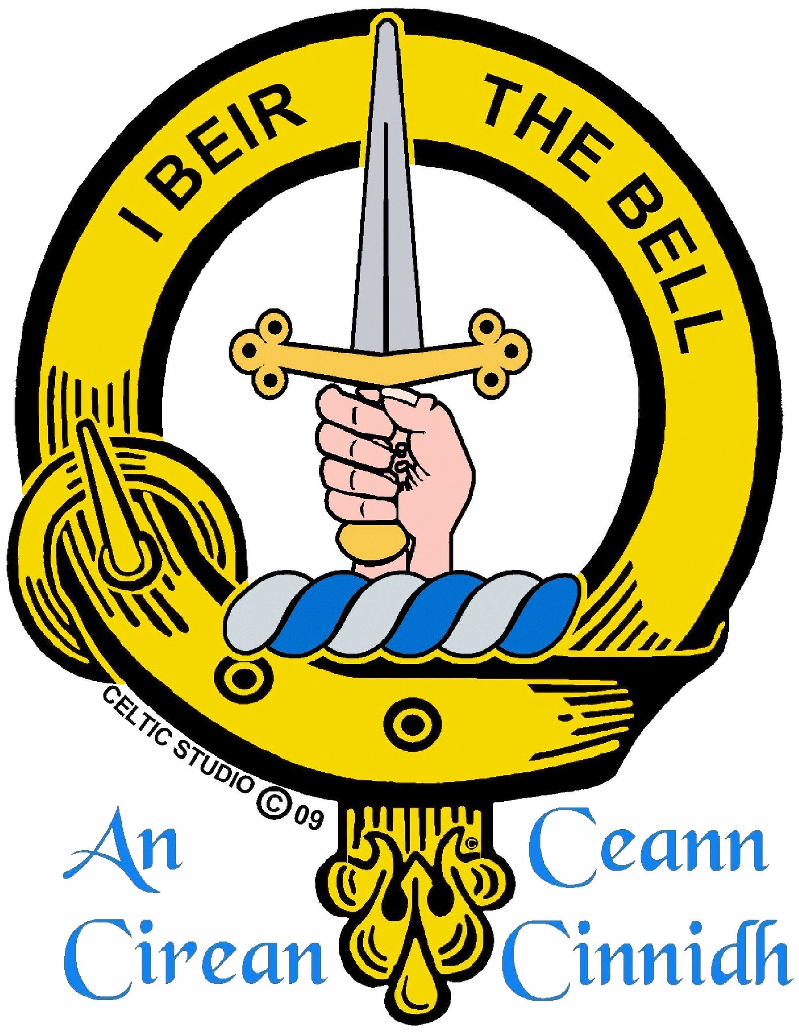 Bell Clan Crest Scottish Cap Badge CB02 - Etsy