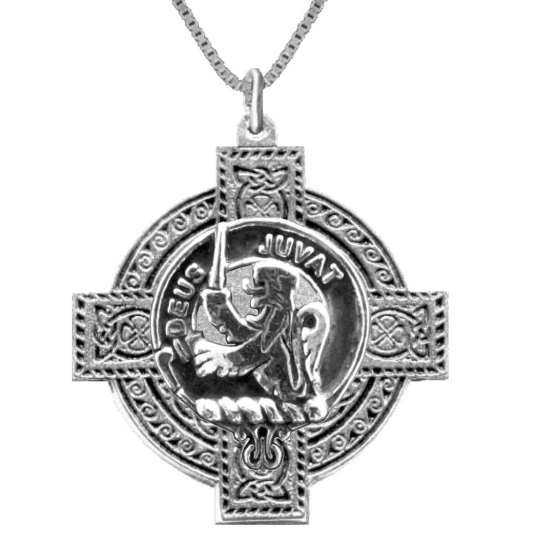 Macduff Clan Crest Celtic Cross Pendant Scottish ~ CLP04 - Etsy