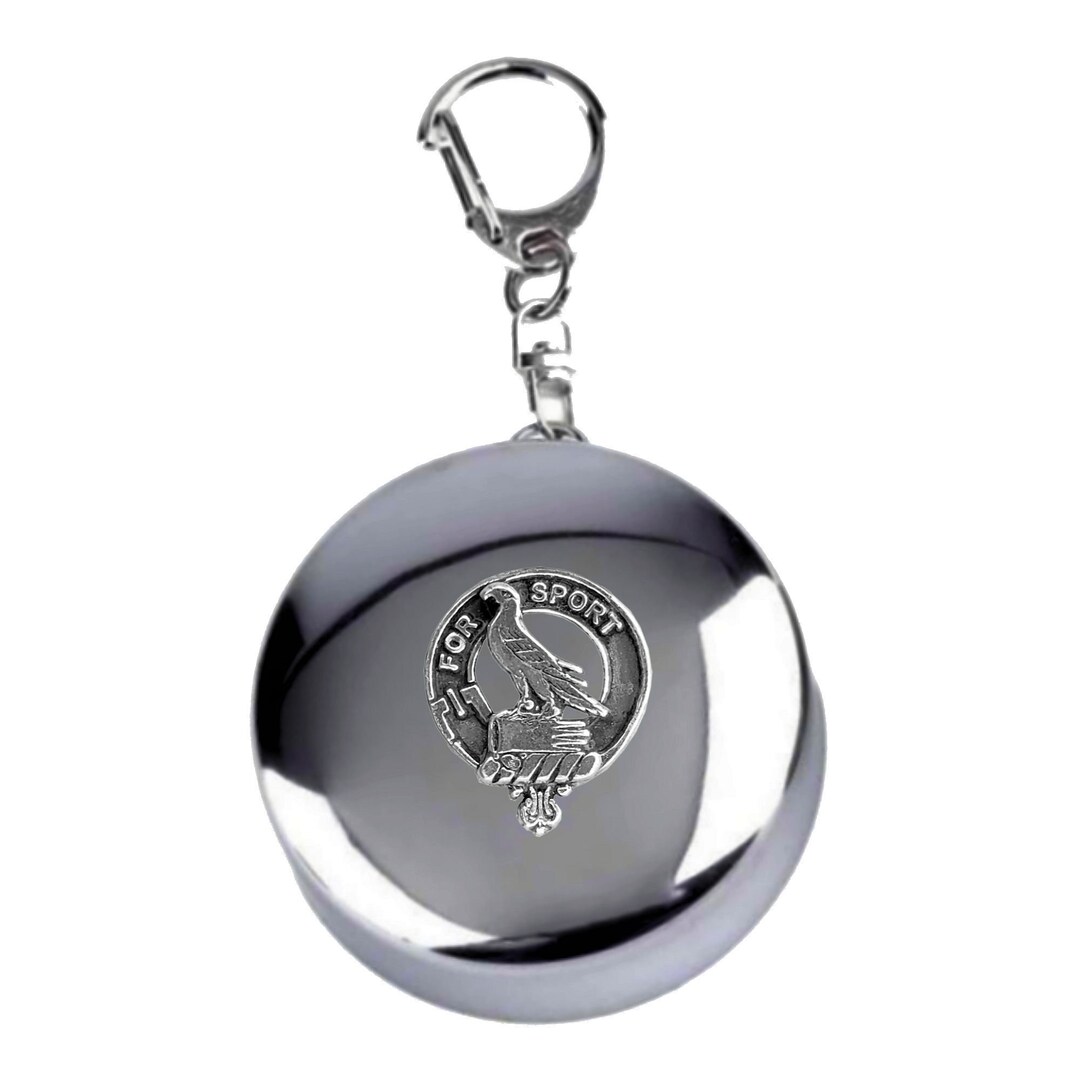 Clelland Scottish Clan Crest Folding Cup Key Chain - Etsy