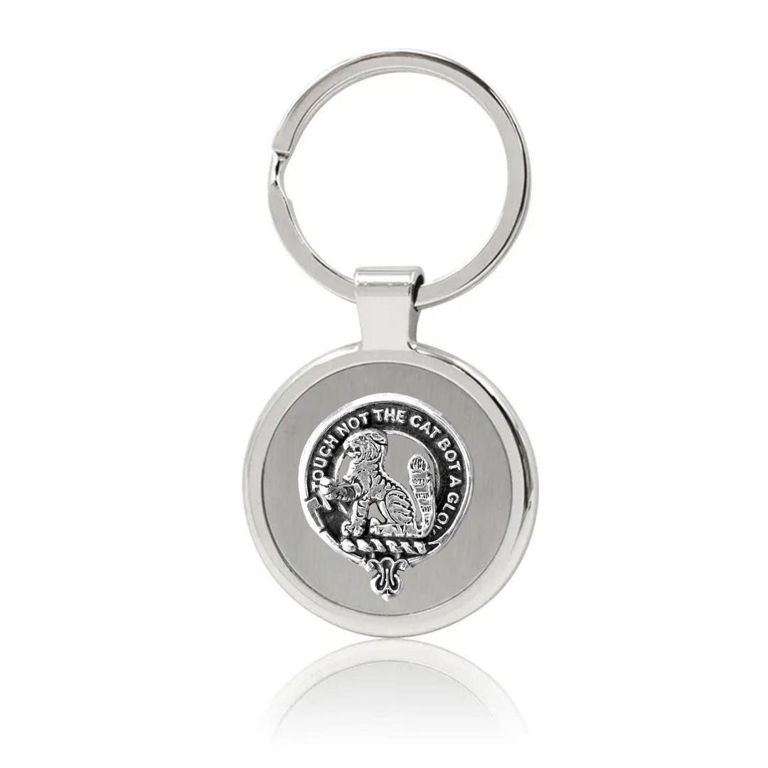Macpherson Clan Crest Stainless Steel Key Ring - Etsy