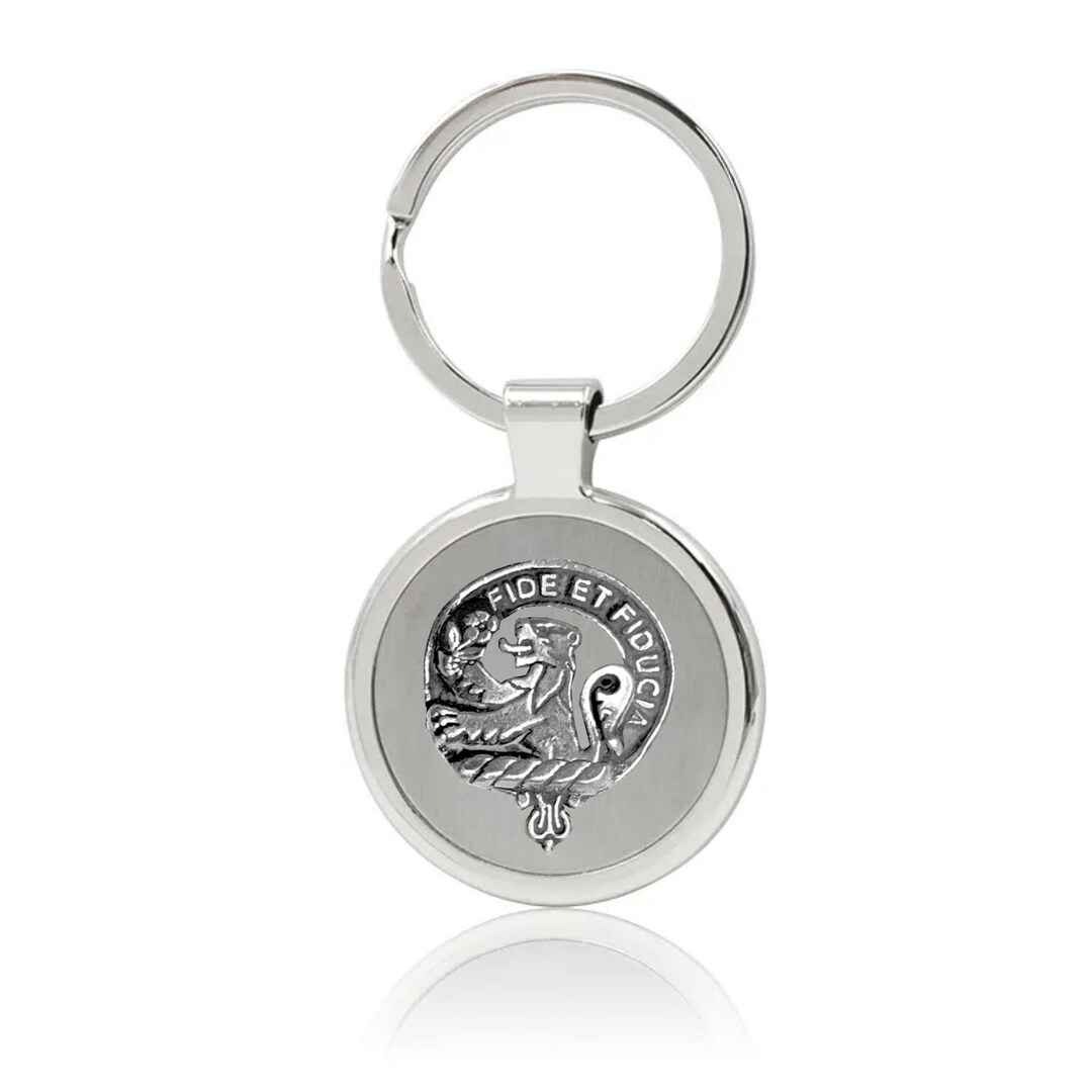 Primrose Clan Crest Stainless Steel Key Ring - Etsy