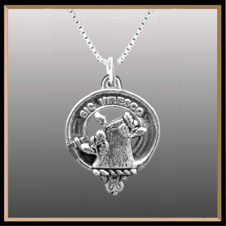 Christie Clan Crest Scottish Pendant CLP02 - Etsy