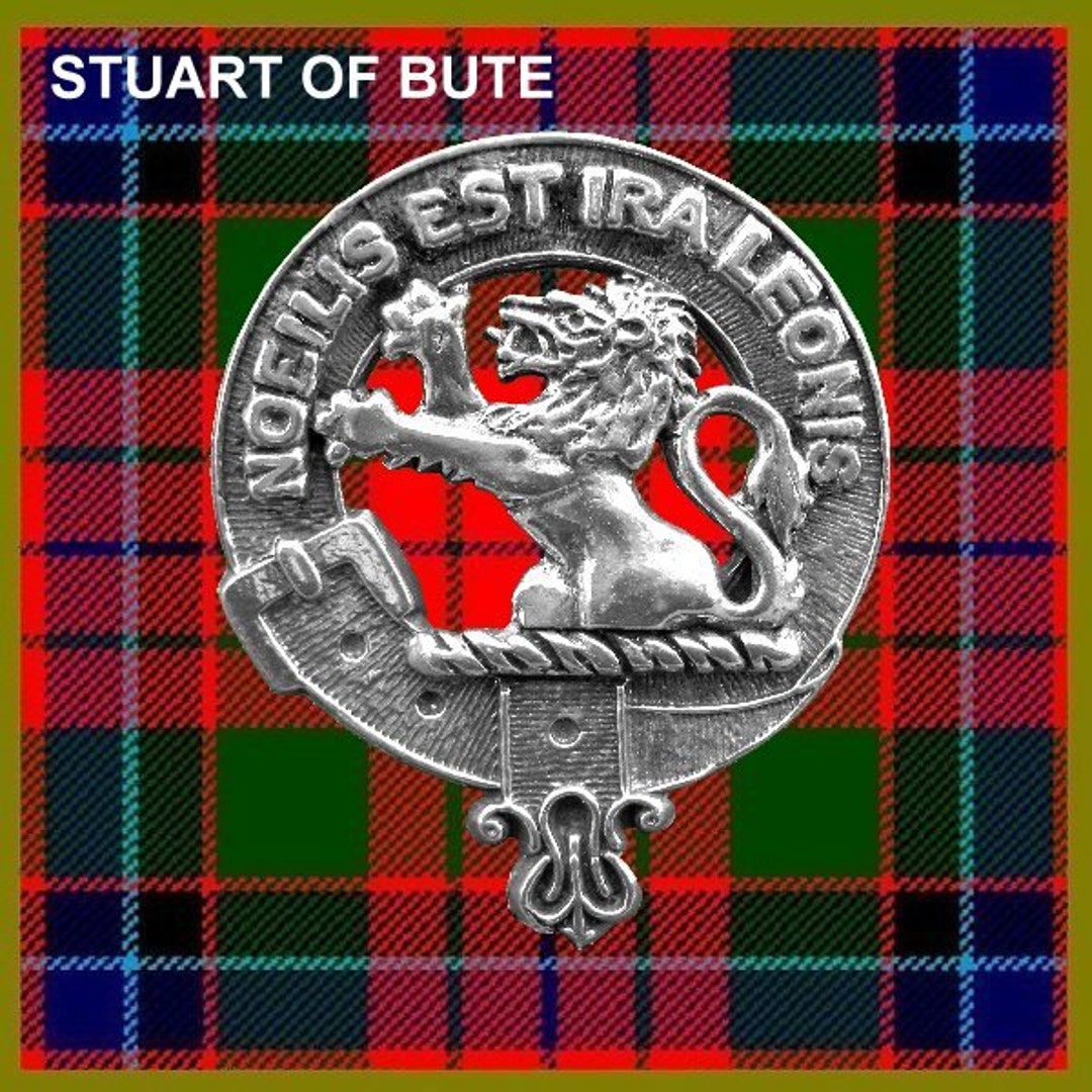 Stuart Clan Crest Scottish Pewter Cap Badge CB01 - Etsy