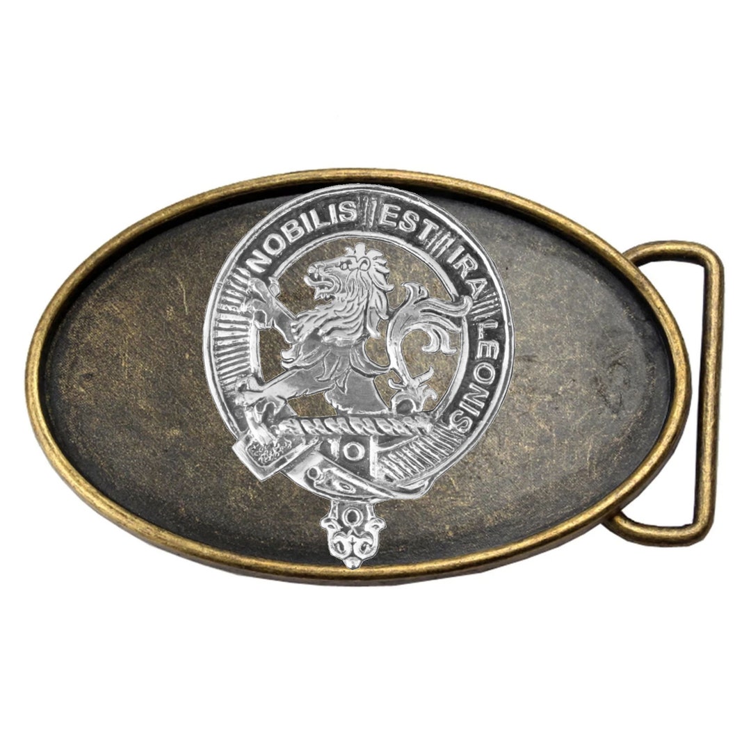 Inglis Clan Crest Regular Buckle - Etsy