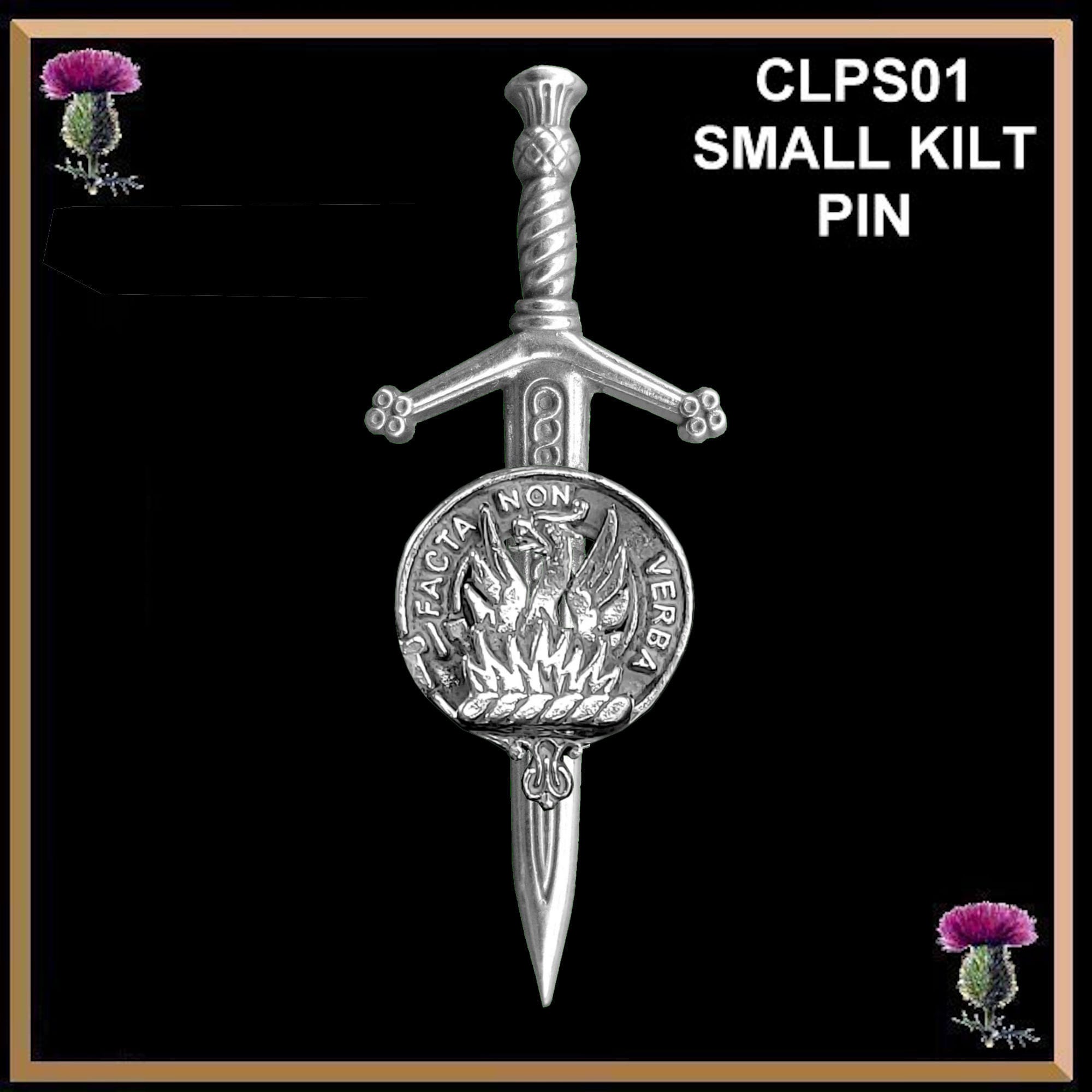 Snodgrass Scottish Small Clan Kilt Pin CKP01 - Etsy
