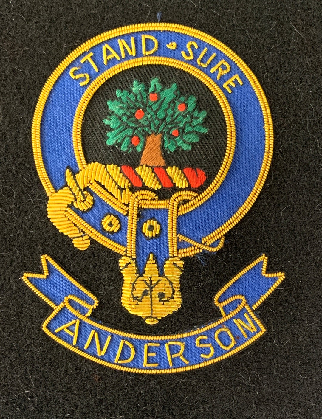Anderson Scottish Clan Embroidered Crest - Etsy