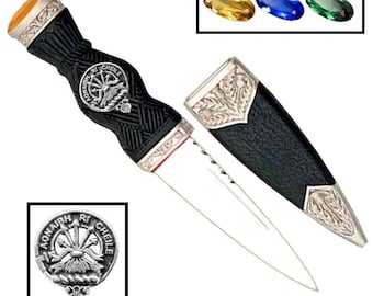 Clan Crest Sgian Dubh Scottish Knife All Clans - Etsy