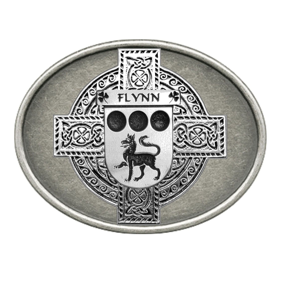 Flynn Irish Coat of Arms Regular Buckle - Etsy