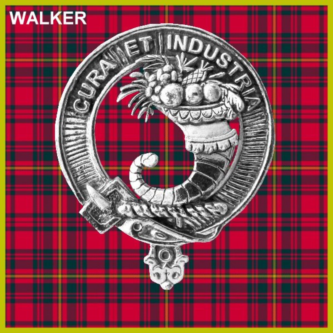 Walker Clan Crest Scottish Cap Badge CB02 - Etsy