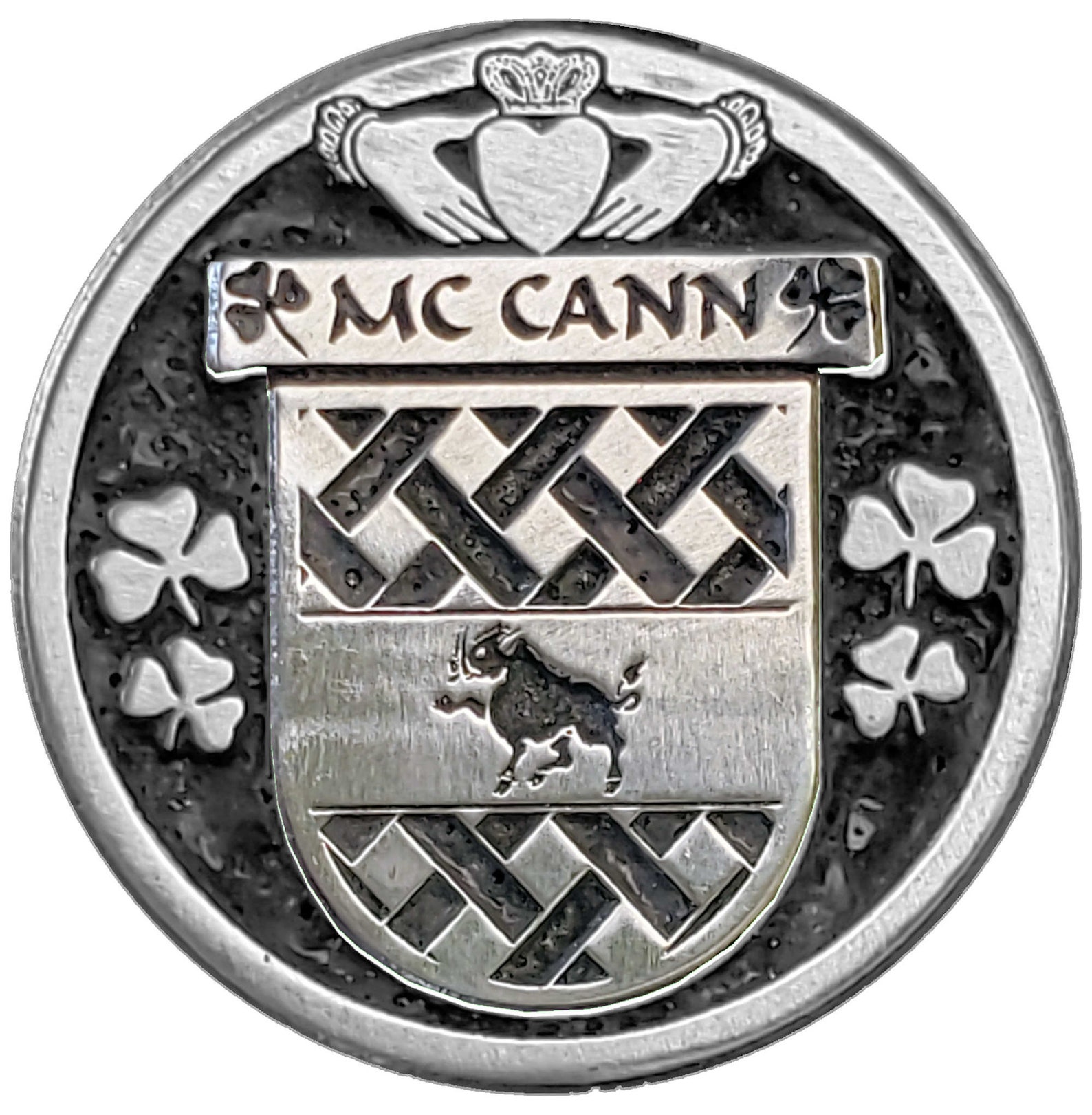 Mccann Irish Coat of Arms Dress Fur Sporran - Etsy