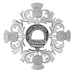 Grierson Clan Crest Scottish Four Thistle Brooch - Etsy