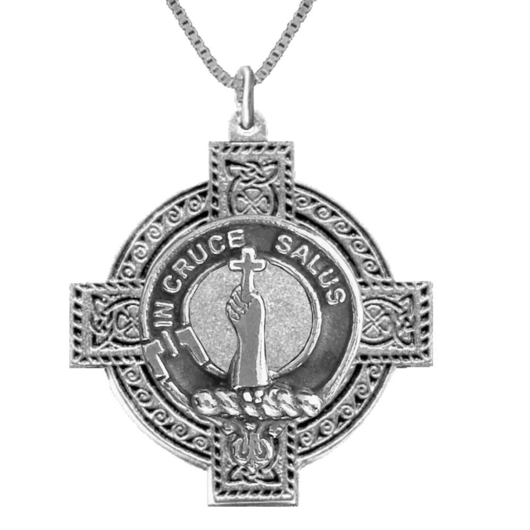 Taylor Clan Crest Celtic Cross Pendant Scottish ~ CLP04 - Etsy