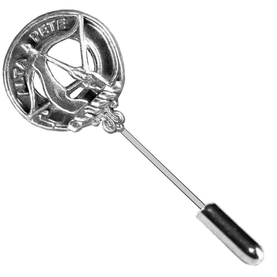 Fletcher Clan Crest Stick or Cravat Pin, Sterling Silver - Etsy