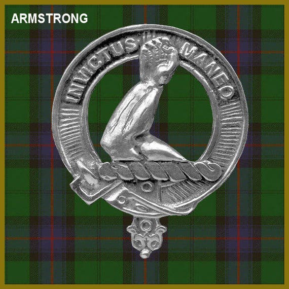 Armstrong Clan Crest Scottish Cap Badge CB02 - Etsy