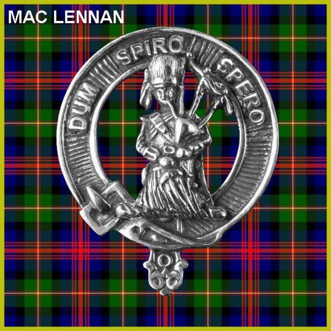 Maclennan Clan Crest Scottish Cap Badge CB02 - Etsy