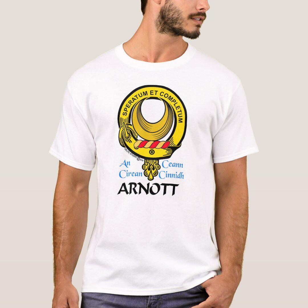 Arnott Scottish Clan Crest Full T-shirt, Family Crest Shirt - Etsy