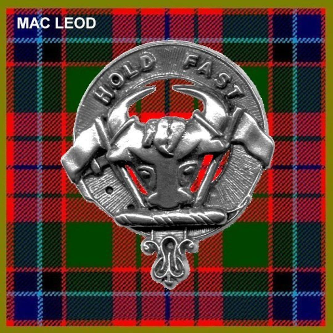 Macleod Clan Crest Scottish Pewter Cap Badge CB01 - Etsy