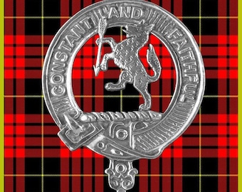 Mcqueen Clan Badge - Etsy