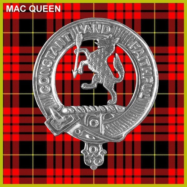 Macqueen Clan Crest Scottish Cap Badge CB02 | Etsy