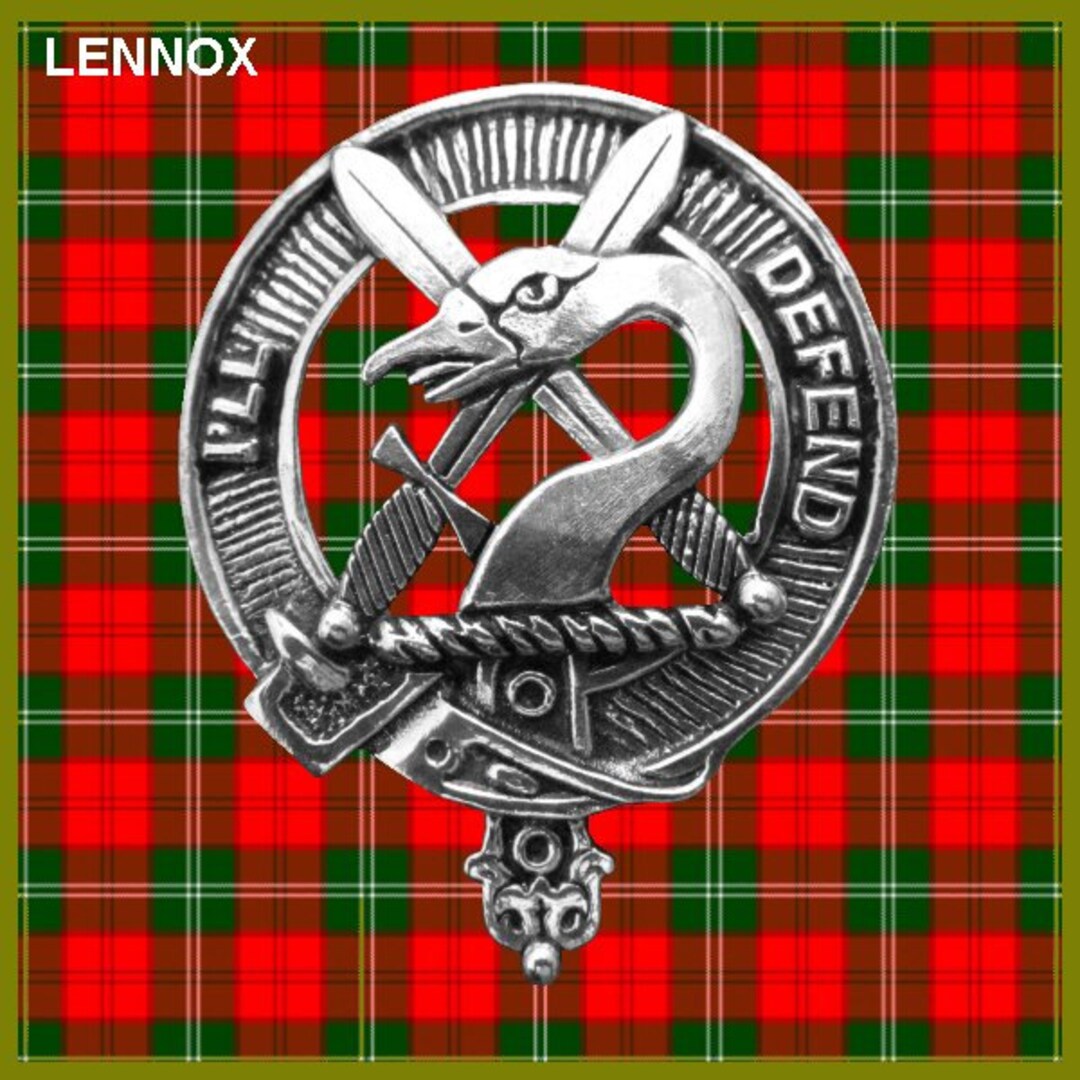 Lennox Clan Crest Scottish Cap Badge CB02 - Etsy