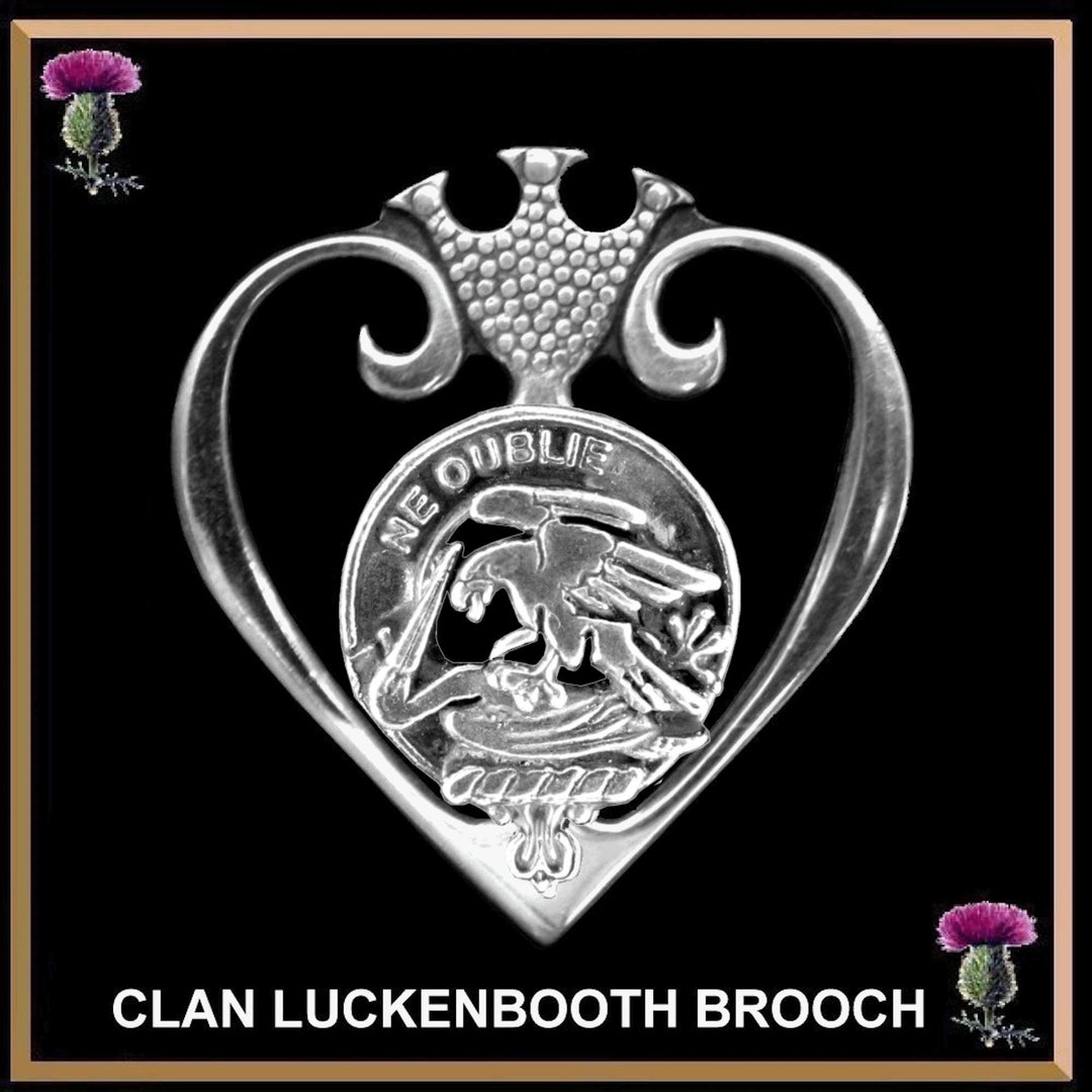 Graham Montrose Clan Crest Luckenbooth Brooch or Pendant - Etsy
