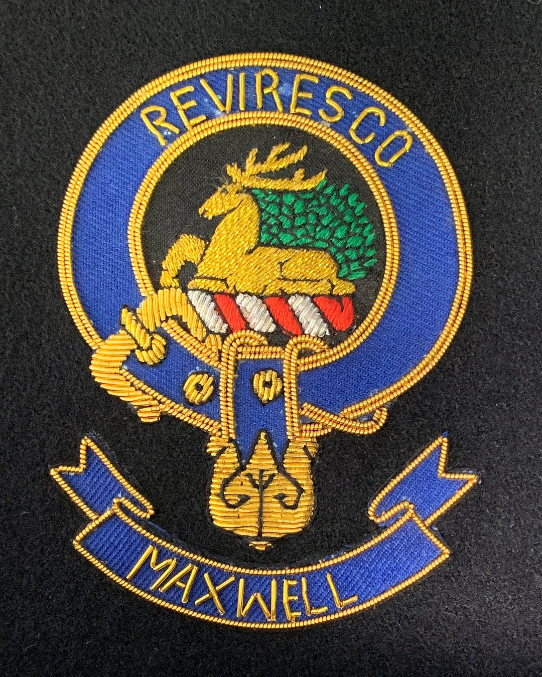 Maxwell Scottish Clan Embroidered Crest - Etsy
