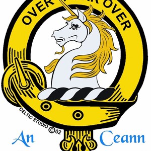 Cunningham Scottish Clan History - Etsy