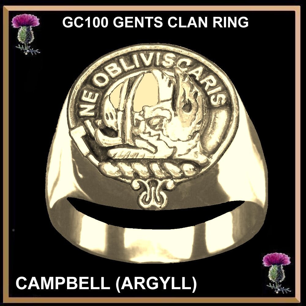 Campbell Argyll Scottish Clan Crest Gold Ring GC100 All Etsy campbell-argyll-scottish-clan-crest-gold-ring-gc100-all-etsy