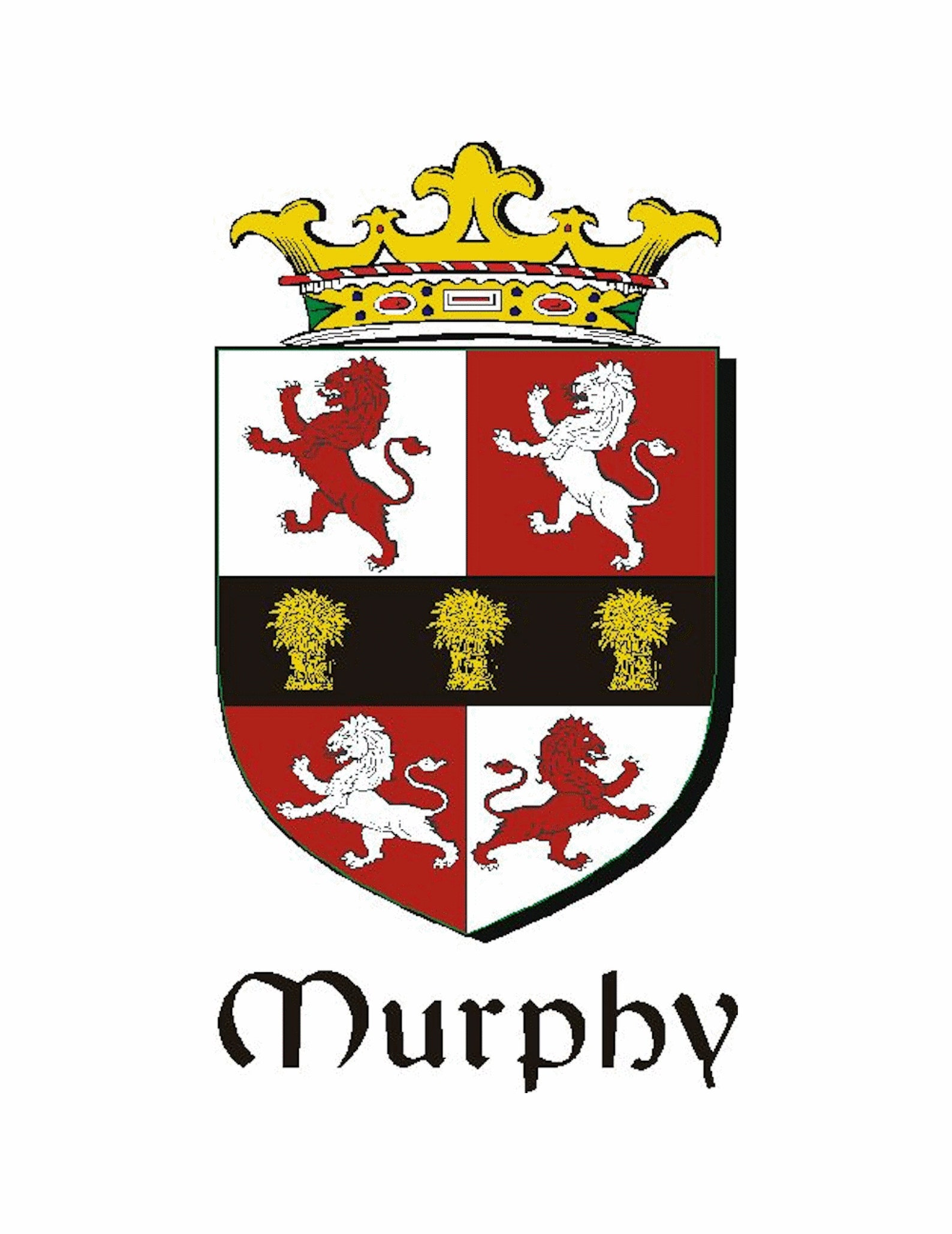 Murphy Irish Coat of Arms Badge Stainless Steel Tankard - Etsy