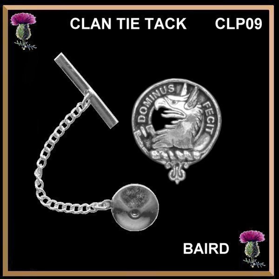 Clan Crest Scottish Tie Tack Lapel Pin - All Clans - Etsy