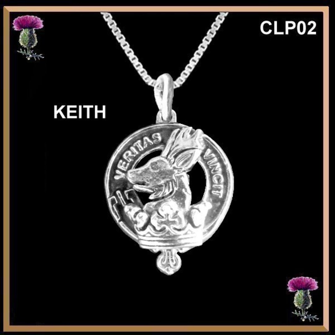Keith Clan Crest Scottish Pendant CLP02 - Etsy