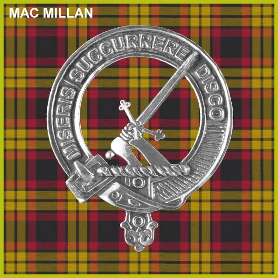 Macmillan Clan Crest Scottish Cap Badge CB02 - Etsy